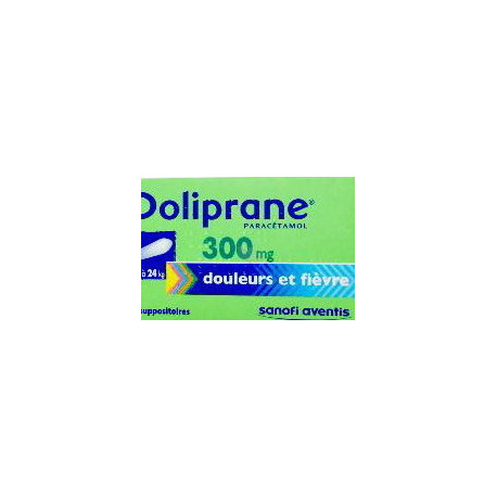 DOLIPRANE 300 mg Suppositoires