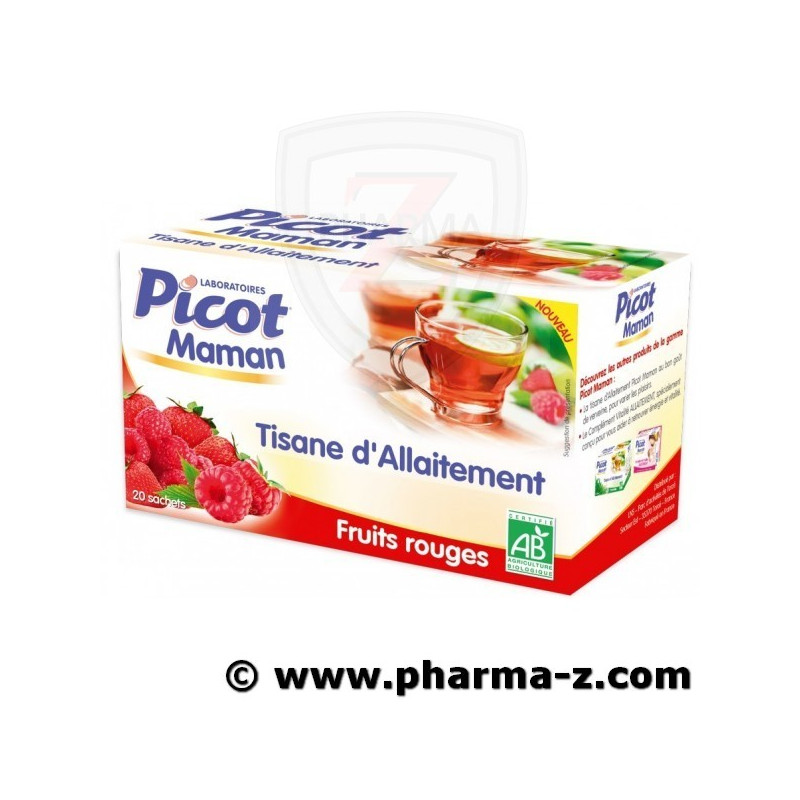 Tisane d'Allaitement Fruits rouges PICOT MAMAN