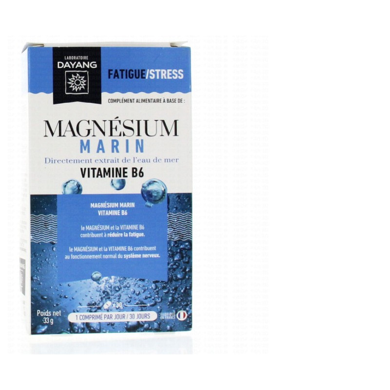 Magnésium marin Vitamine B6 lot de 2 boites