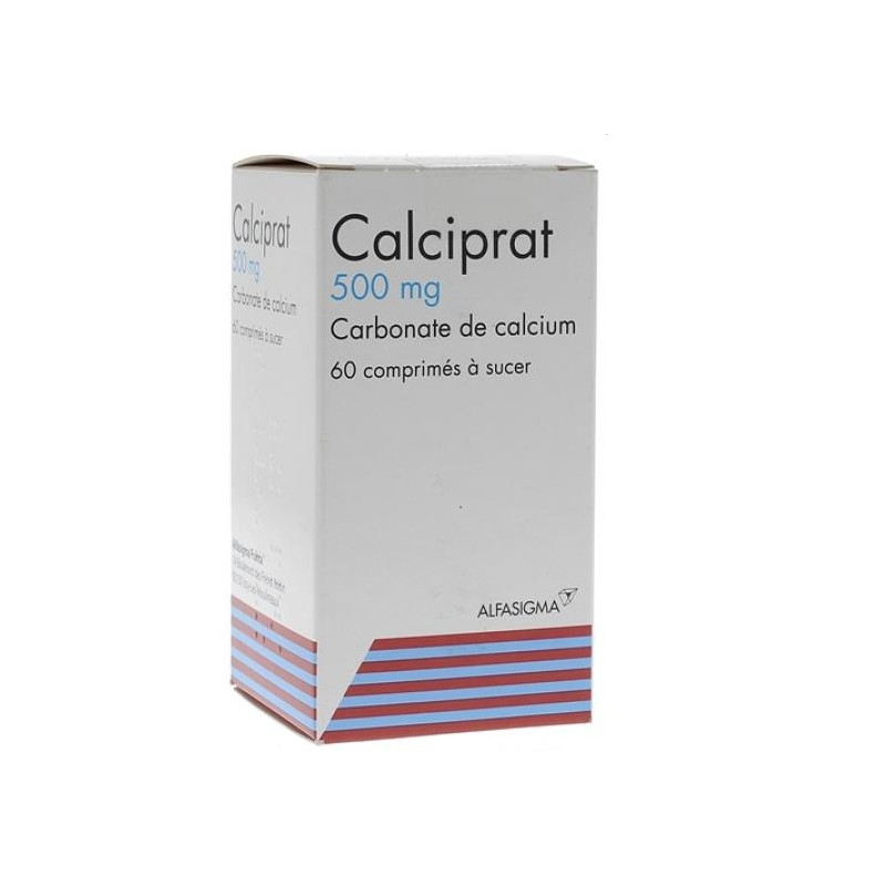 Calciprat 500 mg 60 comprimés