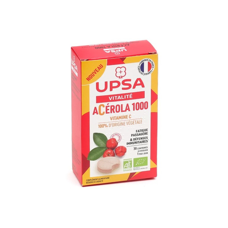 Acérola 1000 Upsa Vitalité Vitamine C